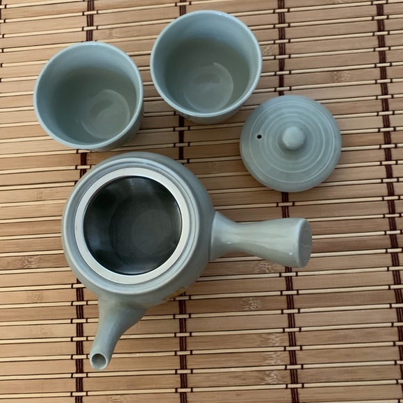 Kafuh | Kitchen | Kafuh Japanese 3 Pieces Gray Ceramic Tea Set | Poshmark